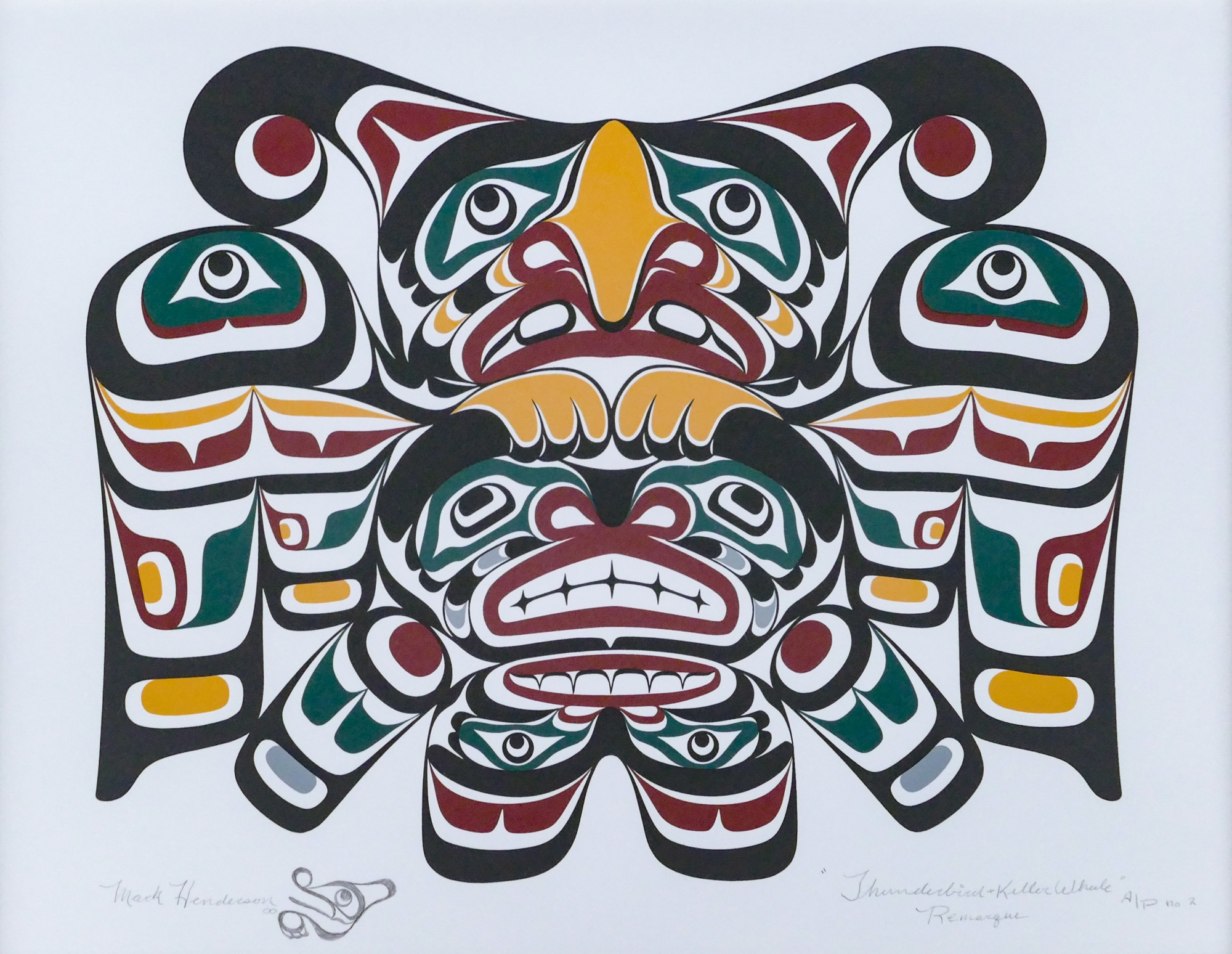 Mark Henderson | Thunderbird & Killer Whale (2000) | MutualArt