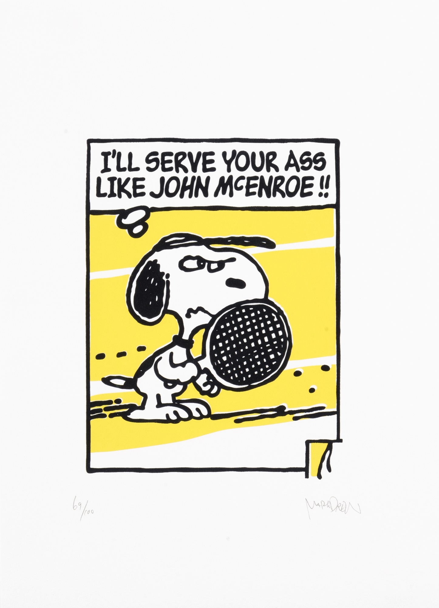 Mark Drew | John McEnroe (2018) | MutualArt