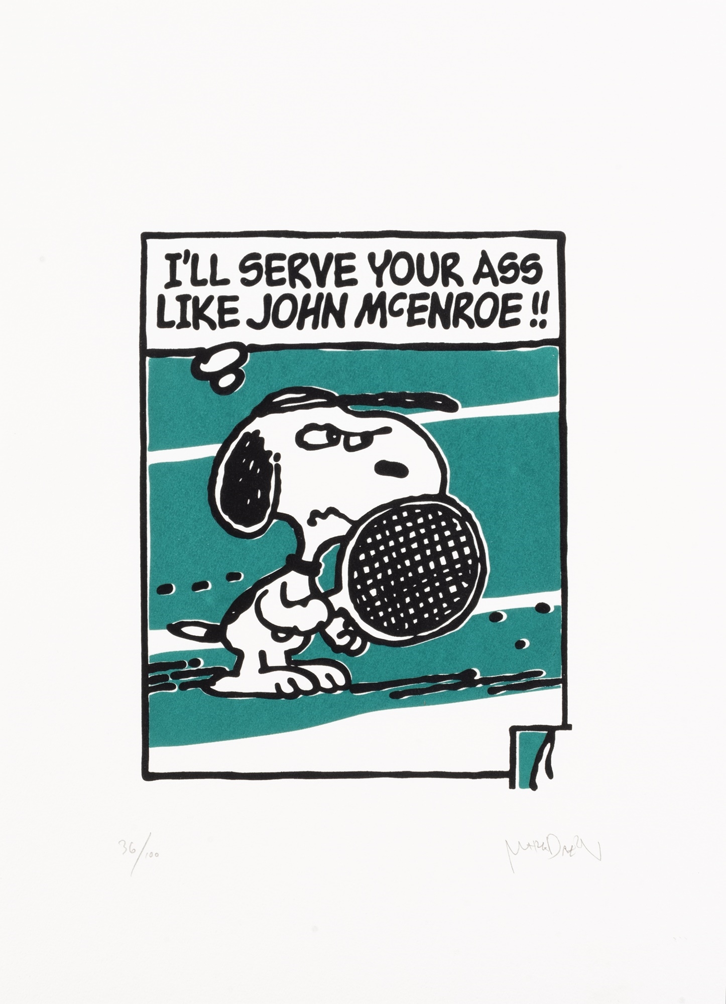 Mark Drew | John McEnroe (2018) | MutualArt