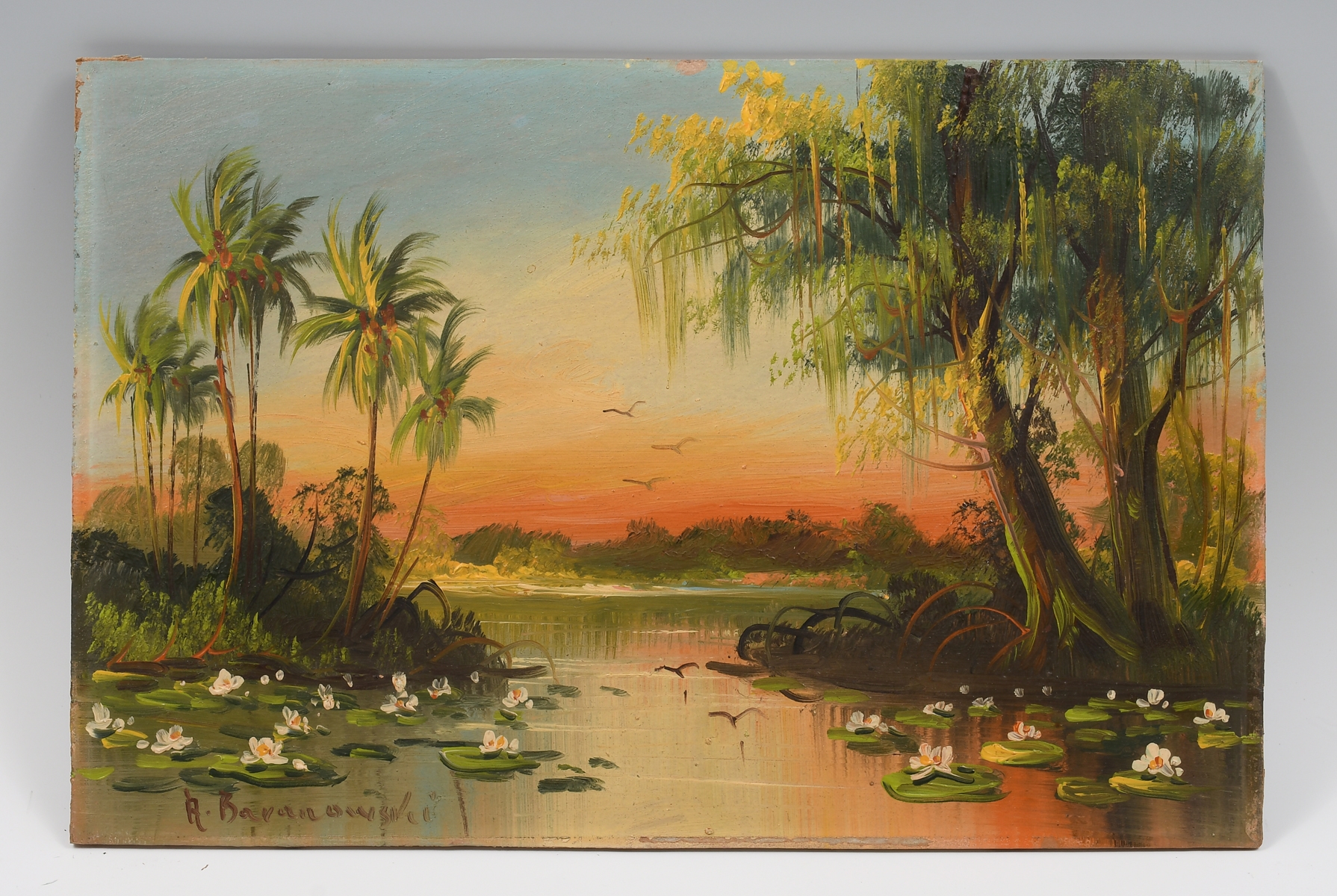Alexander Baranowski | Florida River Sunset | MutualArt