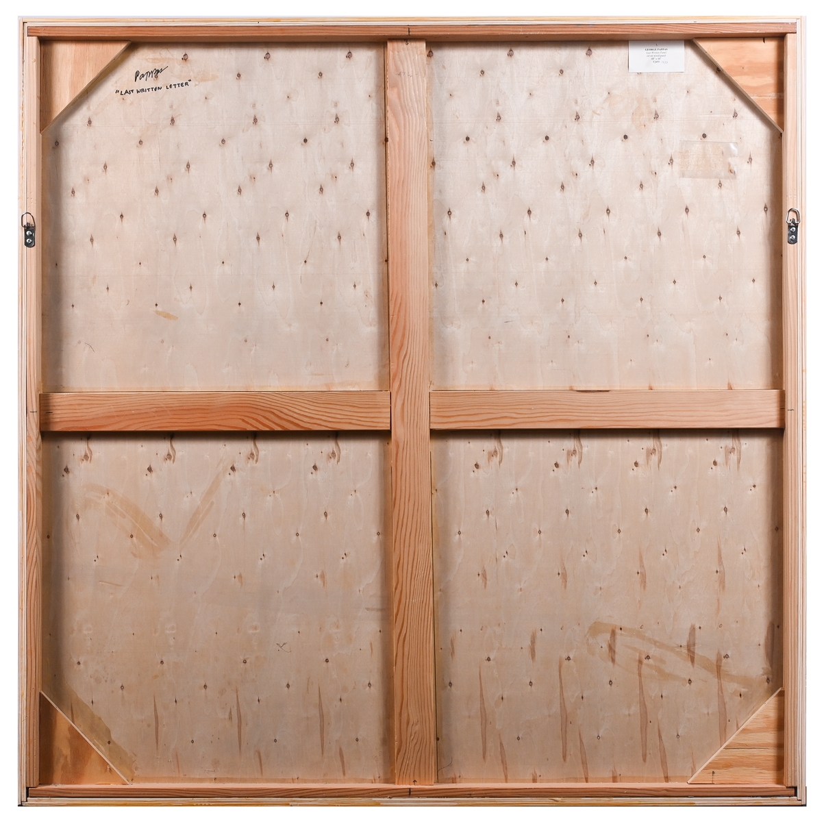 George J. Pappas | ''Last Written Letter'' | MutualArt