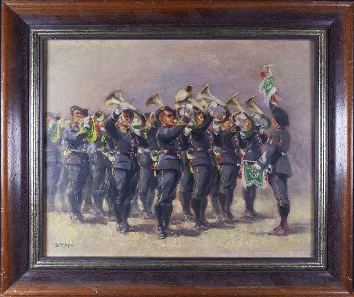 Marcel Wibault | Fanfare du 27e bataillon de chasseurs alpins | MutualArt