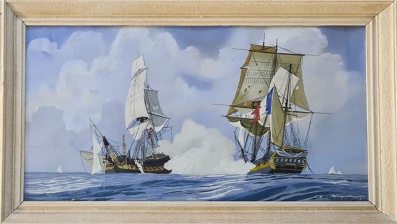Leon Haffner | Navy | MutualArt
