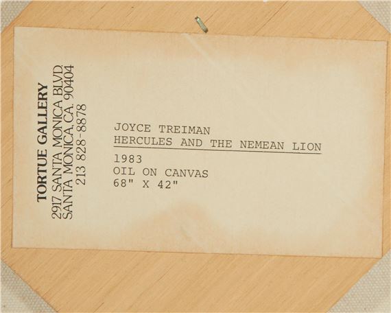 Joyce Treiman | Hercules and the Nemean Lion, (1982) | MutualArt