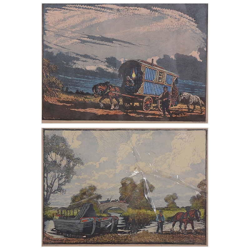 Haydn Reynolds Mackey | canal barges | MutualArt