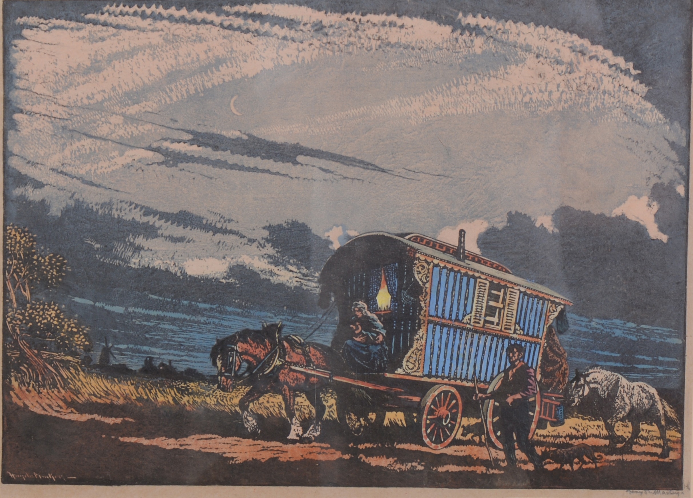 Haydn Reynolds Mackey | canal barges | MutualArt