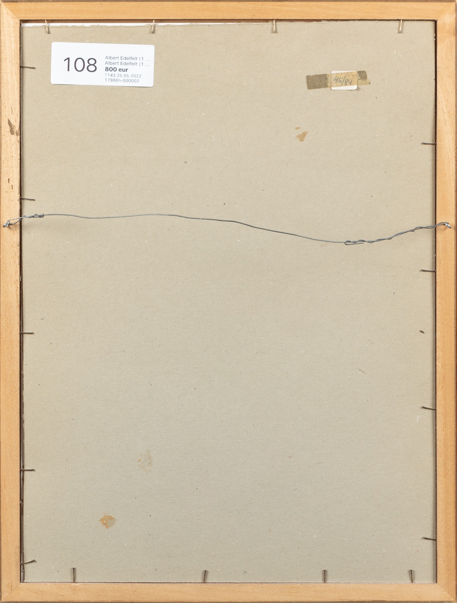 Albert Edelfelt | Portrait of Mrs. Michaëla Pooley (1945) | MutualArt