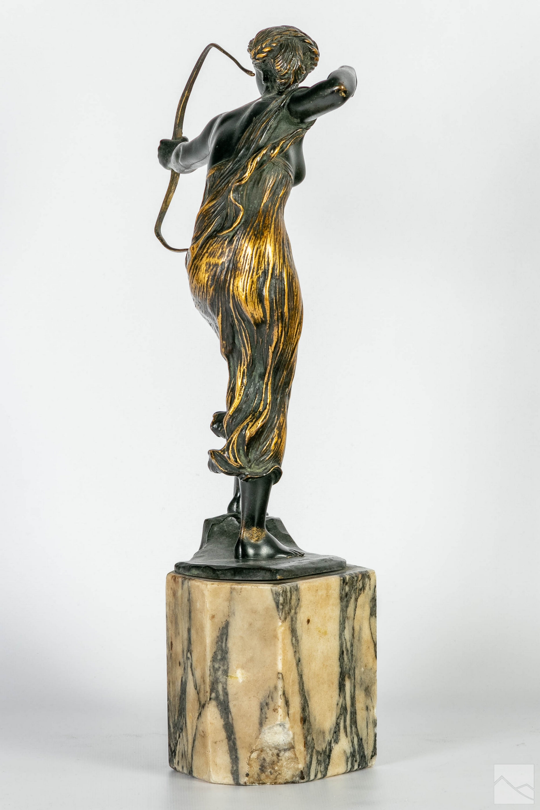 Georges Morin | Sculpture of Diana the Huntress (1950) | MutualArt
