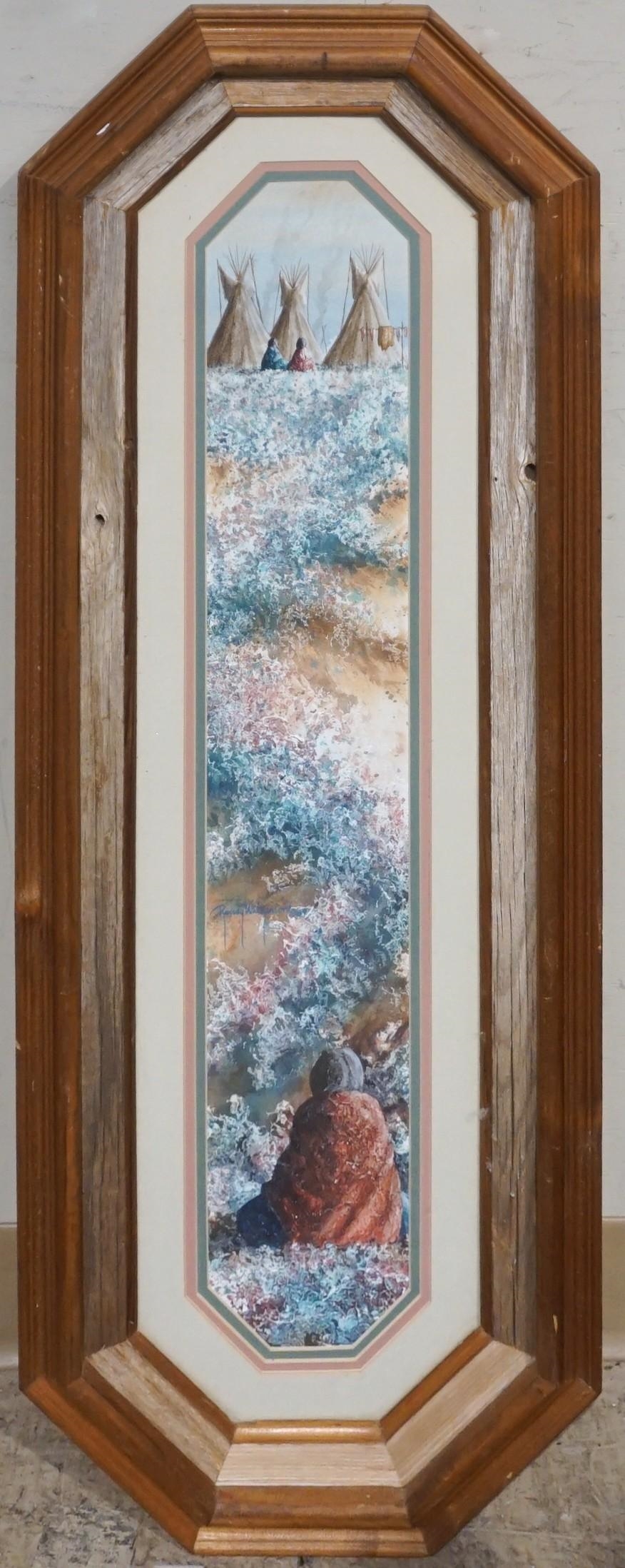 Randy Wilkerson | American Indian Dwelling | MutualArt