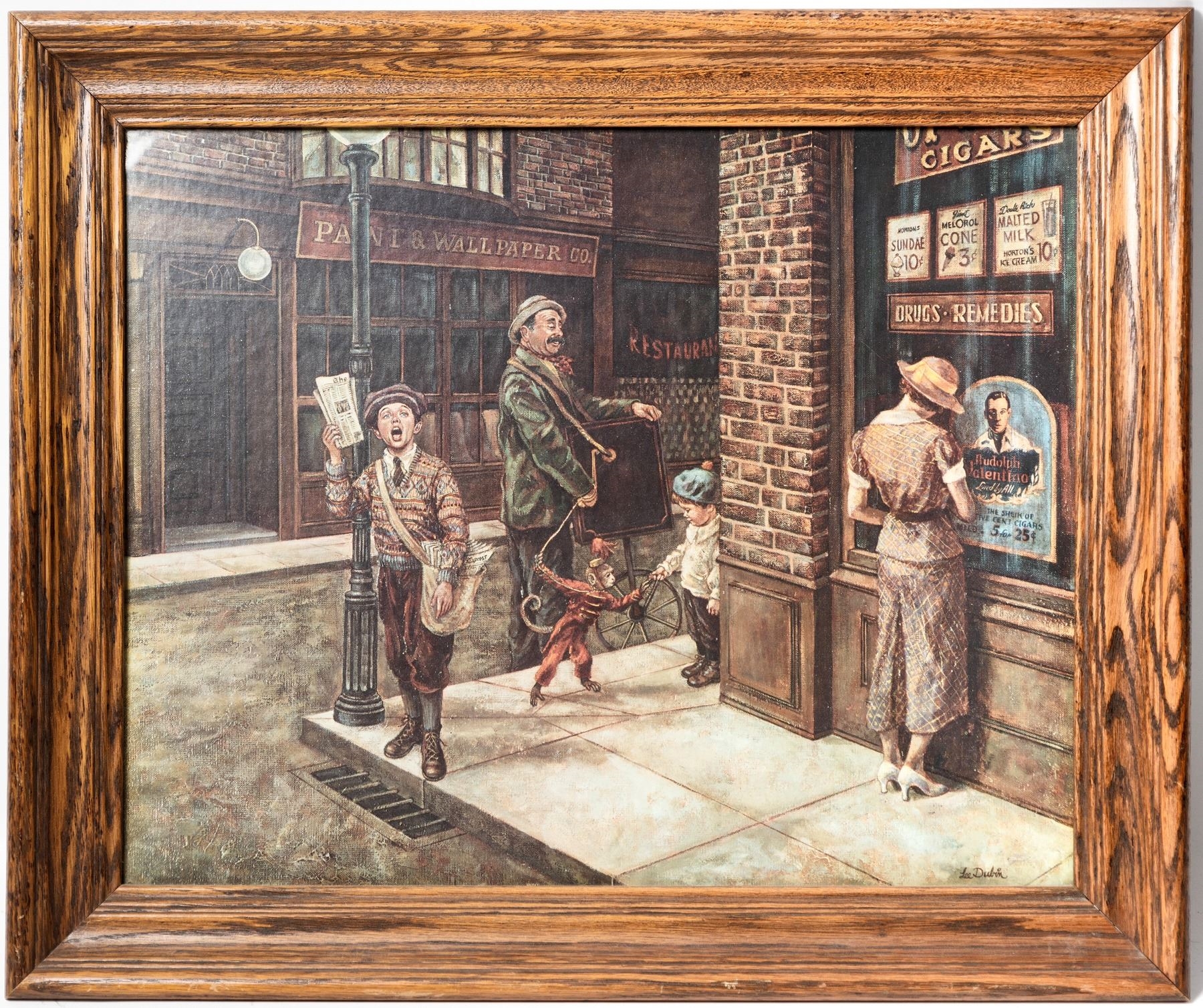 Lee Dubin | The News Hawker | MutualArt