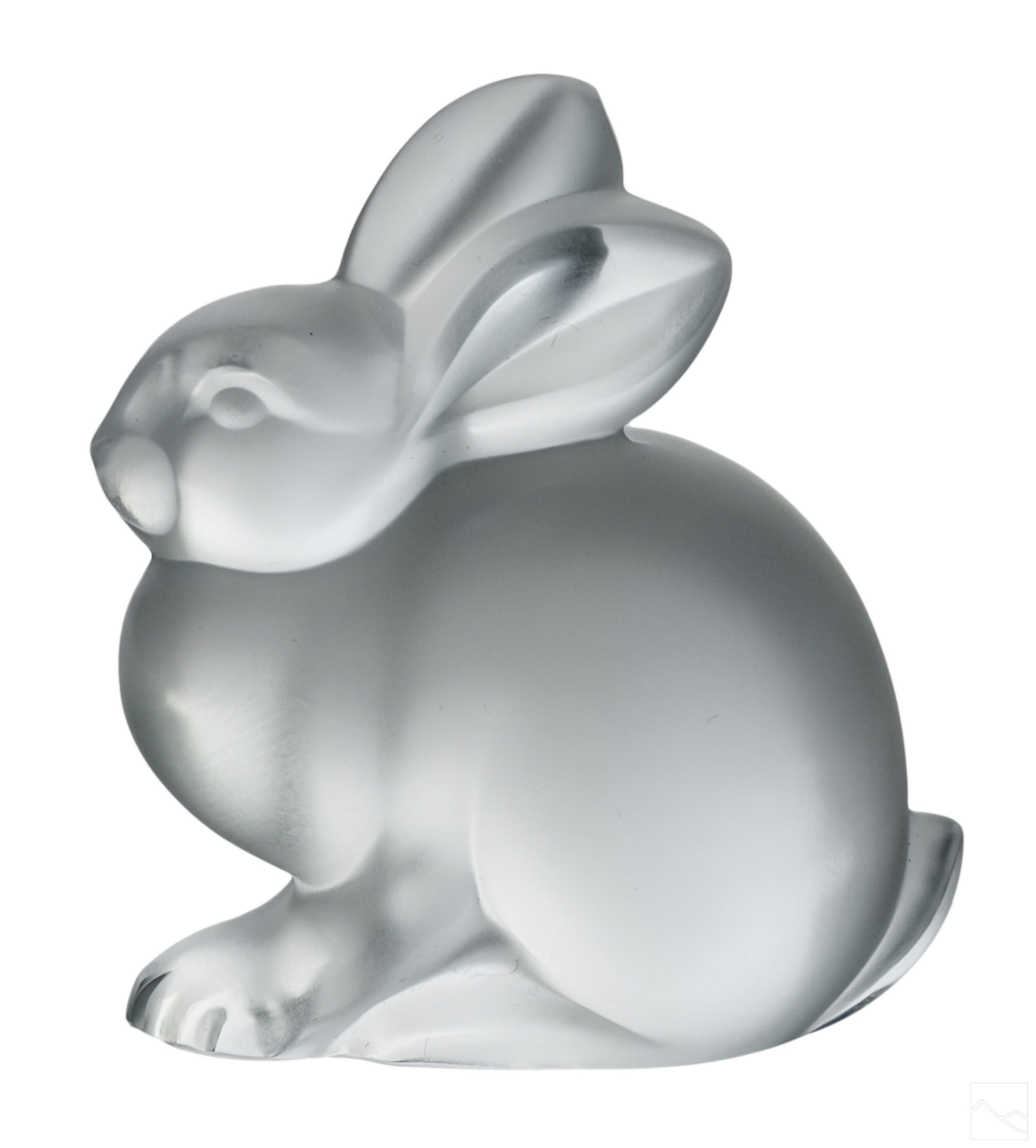 Lalique Crystal | Bunny rabbit sculpture | MutualArt