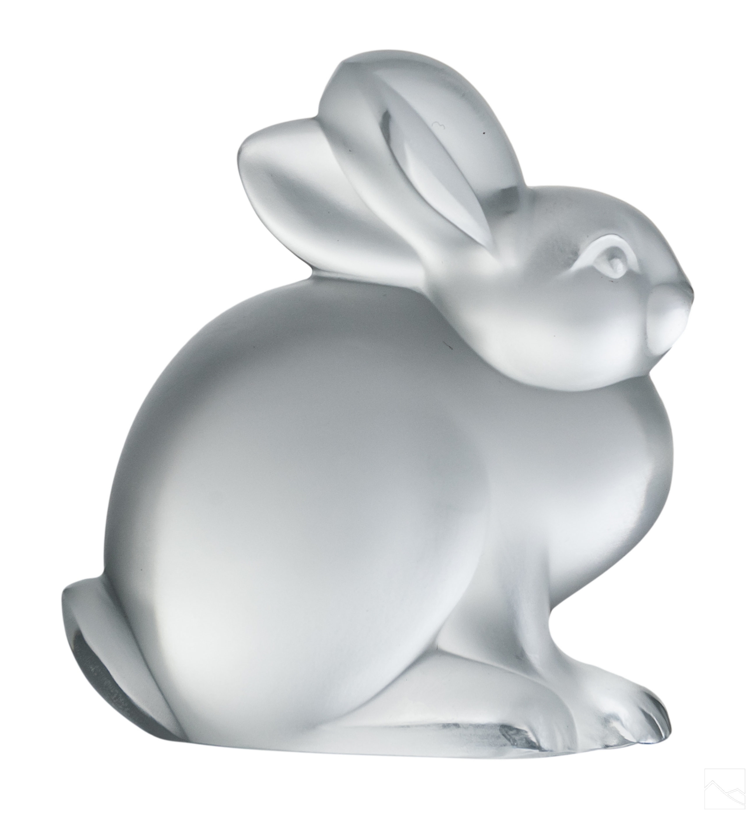 Lalique Crystal | Bunny rabbit sculpture | MutualArt