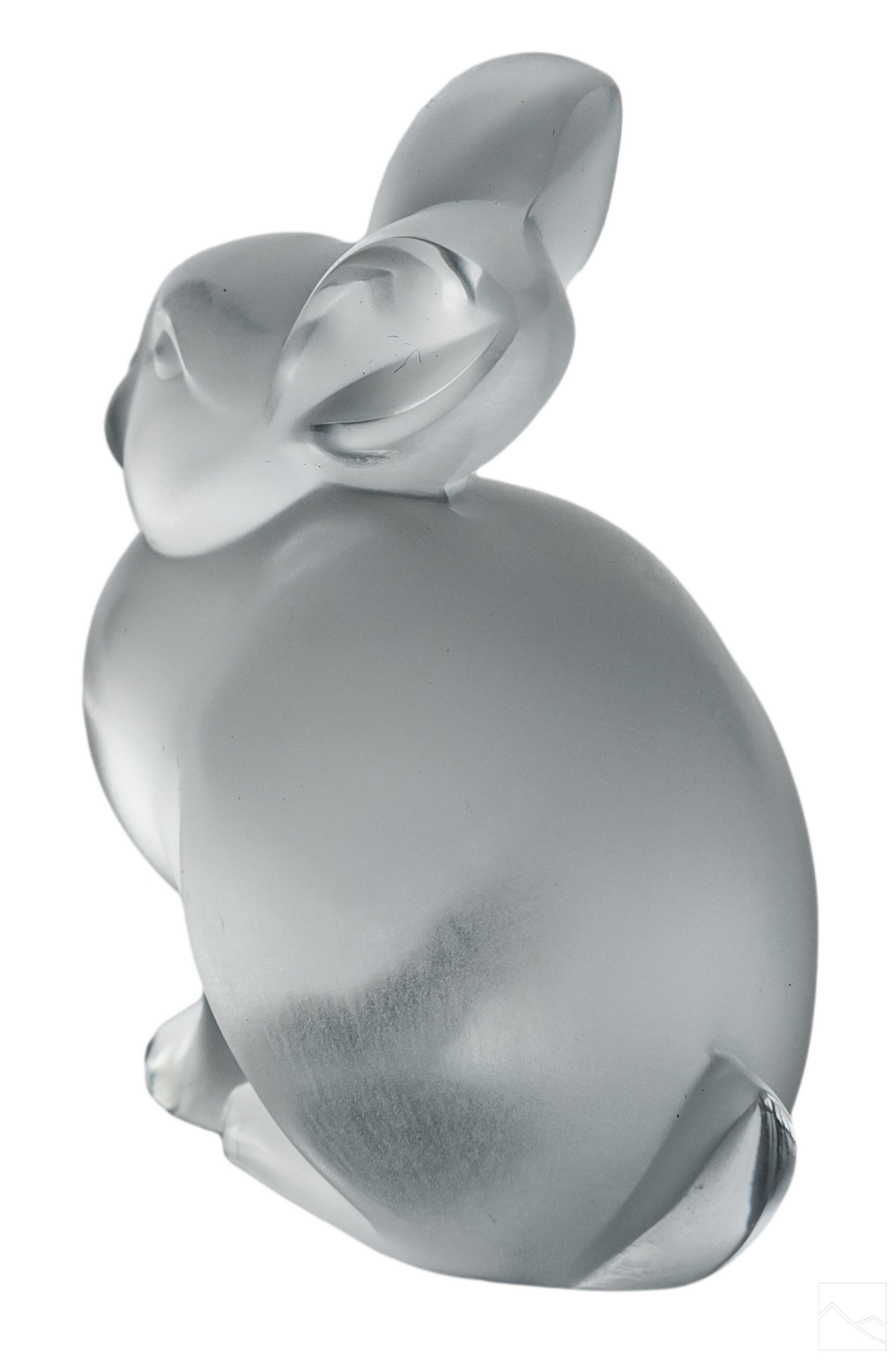 Lalique Crystal | Bunny rabbit sculpture | MutualArt