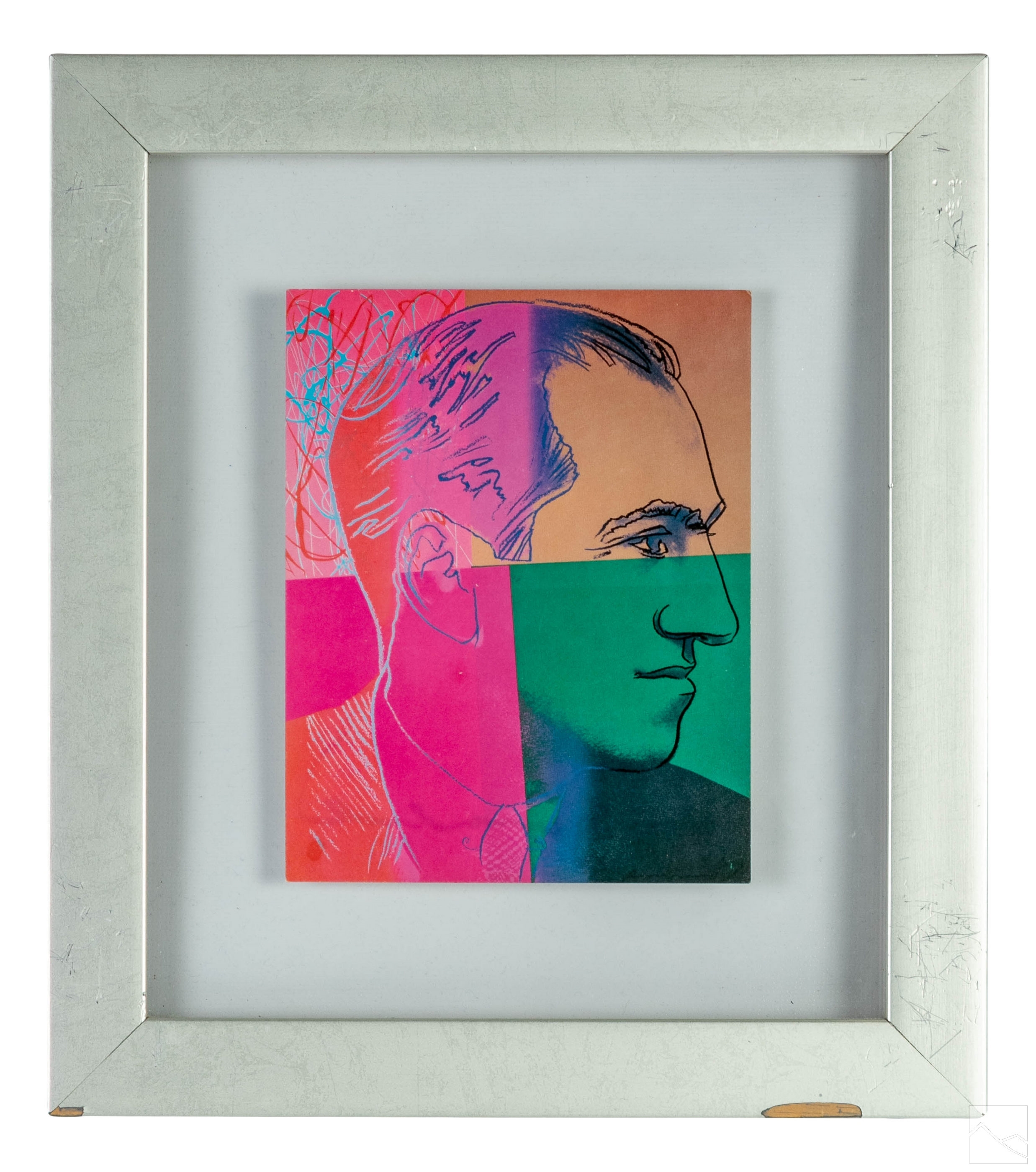 Andy Warhol | An abstract figural of George Gershwin (1980) | MutualArt