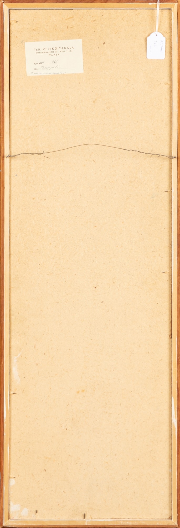 Veikko Takala | Temppeli (1961) | MutualArt