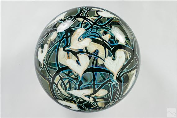 John Lotton | Paperweight sculpture executed in a stylized heart and ...