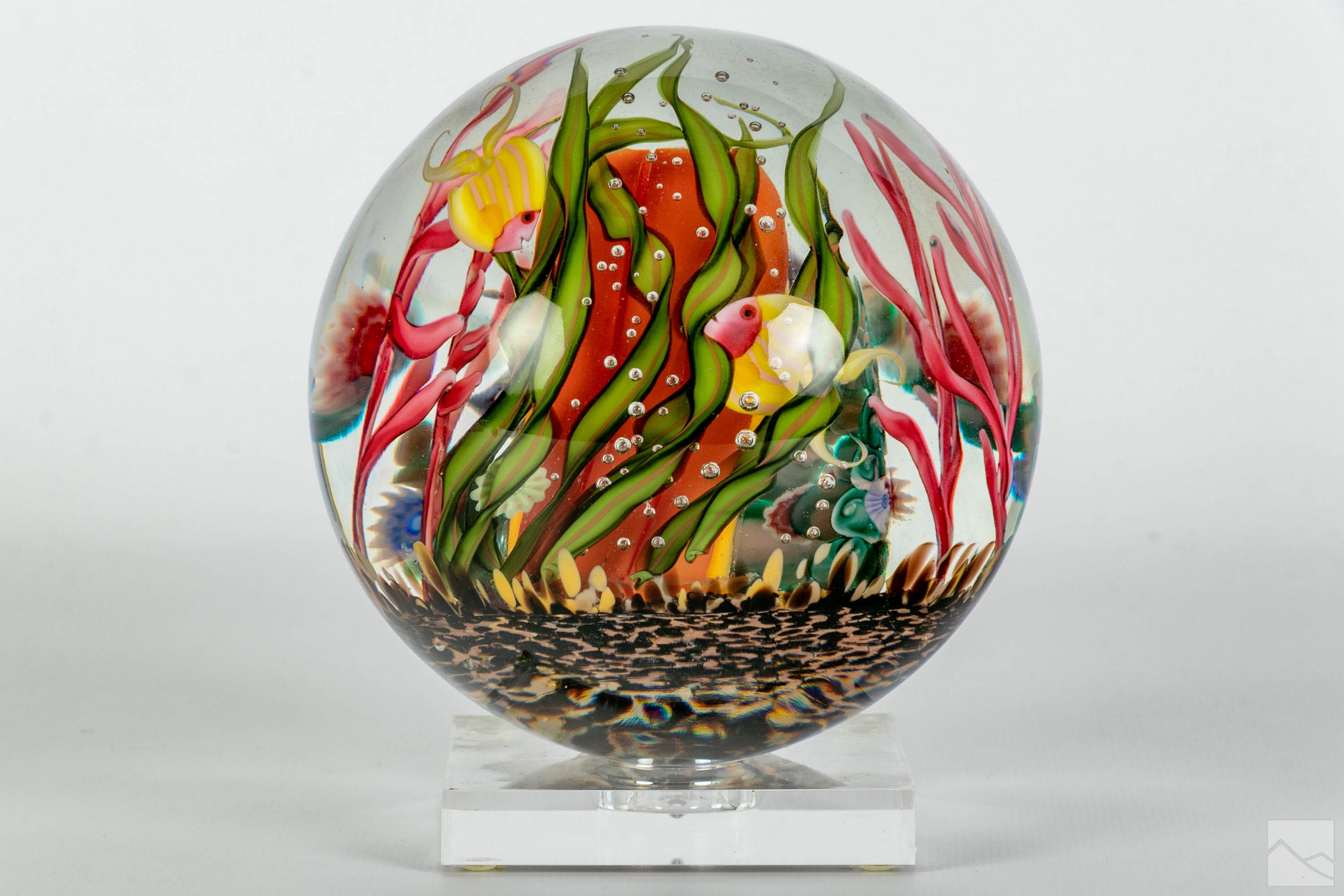 Steven Lundberg | Paperweight statue depicting marine life (1993 ...
