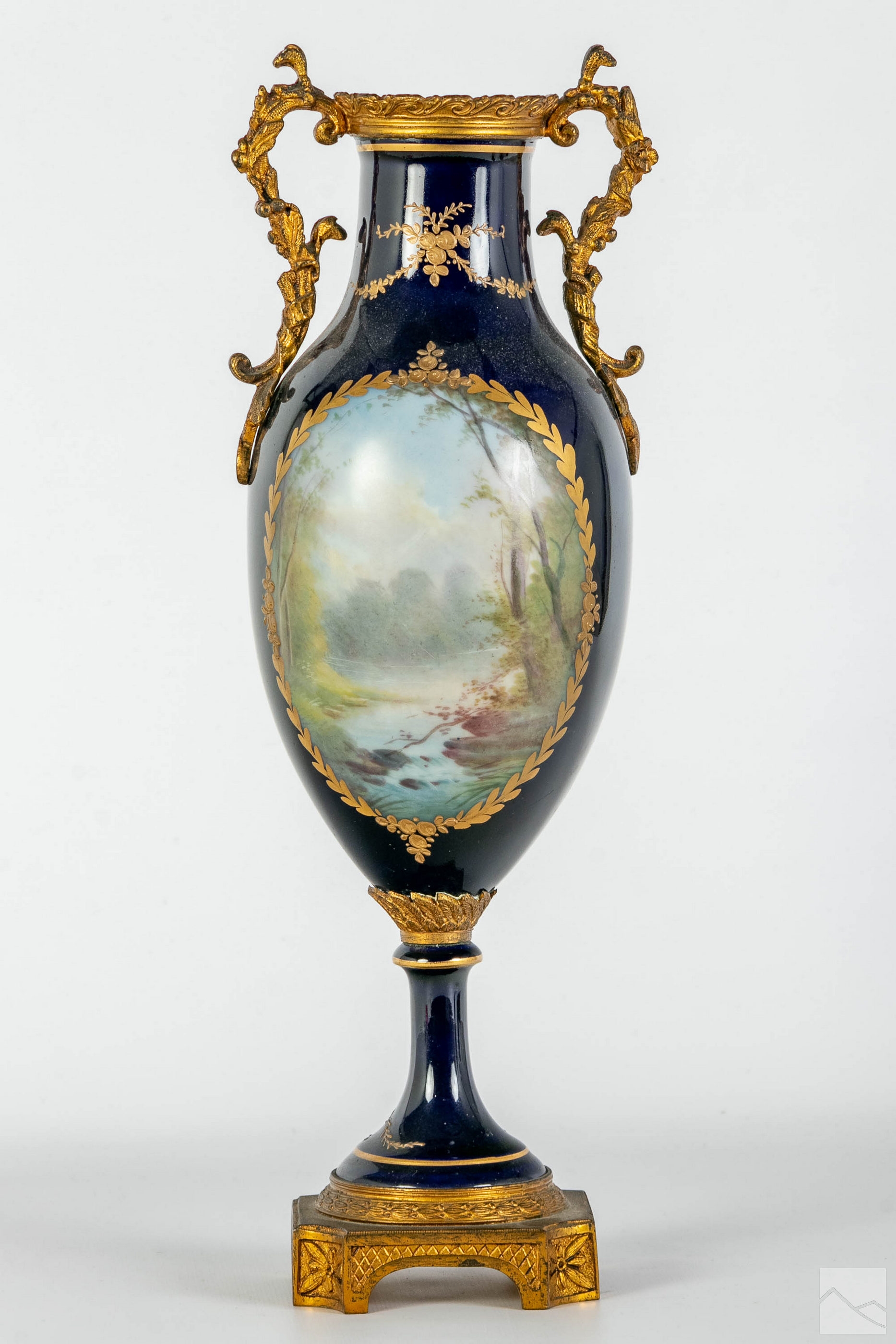 Sèvres Porcelain Factory | Portrait of young woman playing a lute with ...