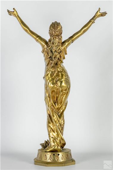 Jean Garnier | Figural statue, modeled as Gustave Flaubert's fictional ...