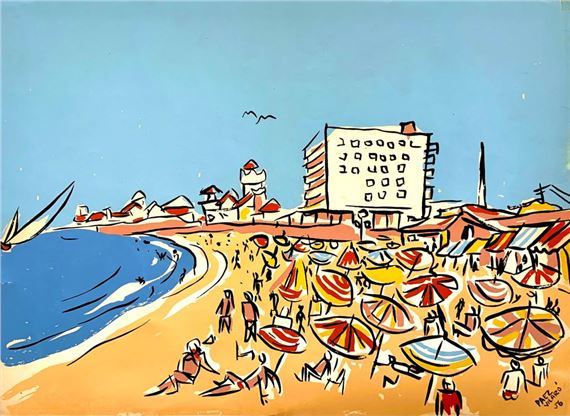 Carlos Pàez Vilarò | PLAYA EL EMIR, PUNTA DEL ESTE (1956) | MutualArt
