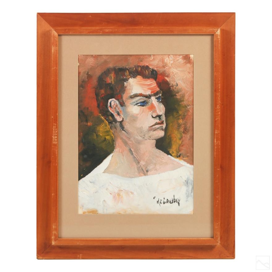 William Ray Mccauley | The portrait of a young man | MutualArt