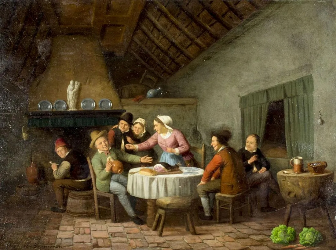 Charles Venneman | Tavern Scene | MutualArt