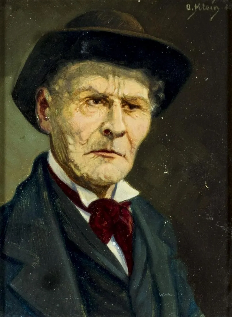 Otto Klein | Portrait of Man | MutualArt