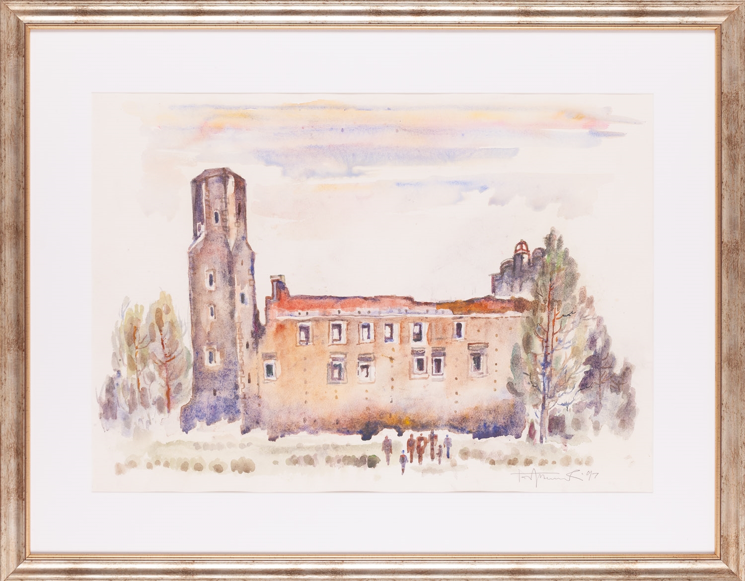 Tadeusz Lapinski | Castle (1997) | MutualArt