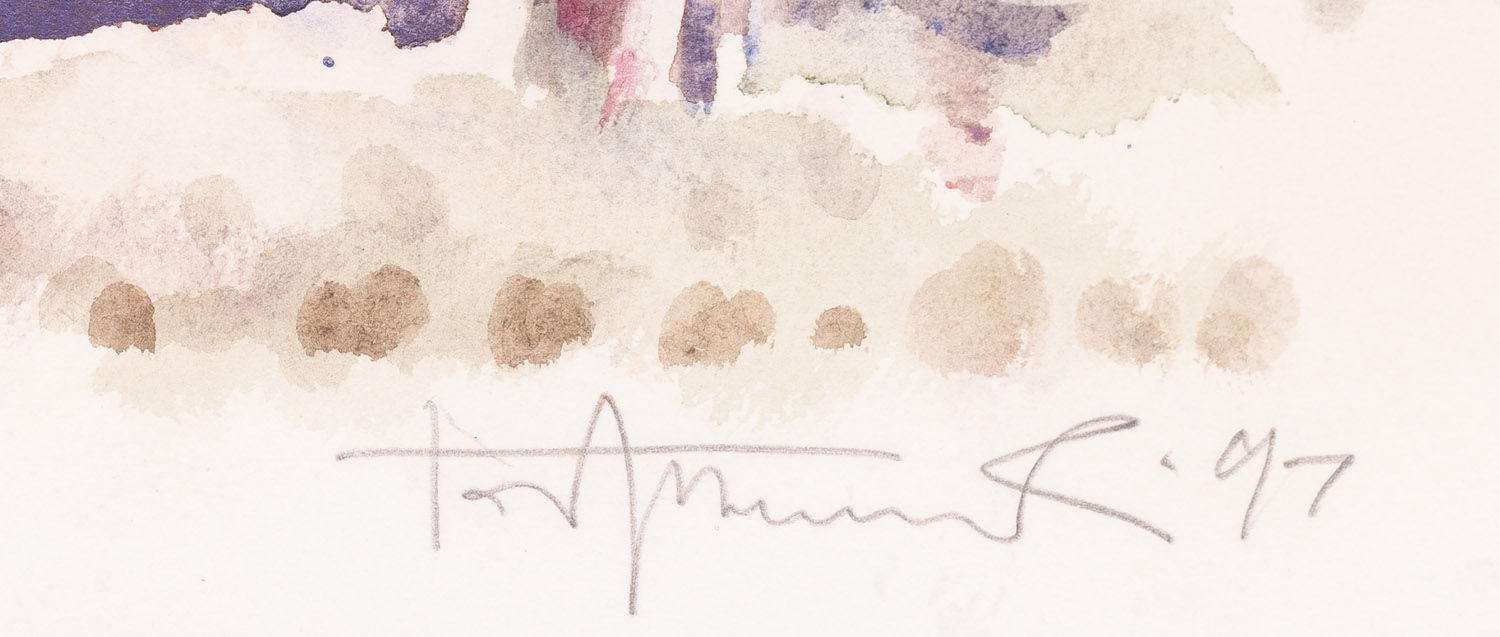 Tadeusz Lapinski | Castle (1997) | MutualArt