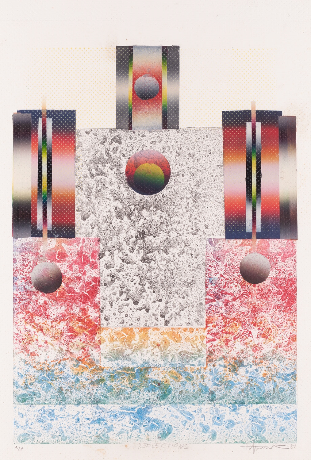 Tadeusz Lapinski | Reflections (1987) | MutualArt