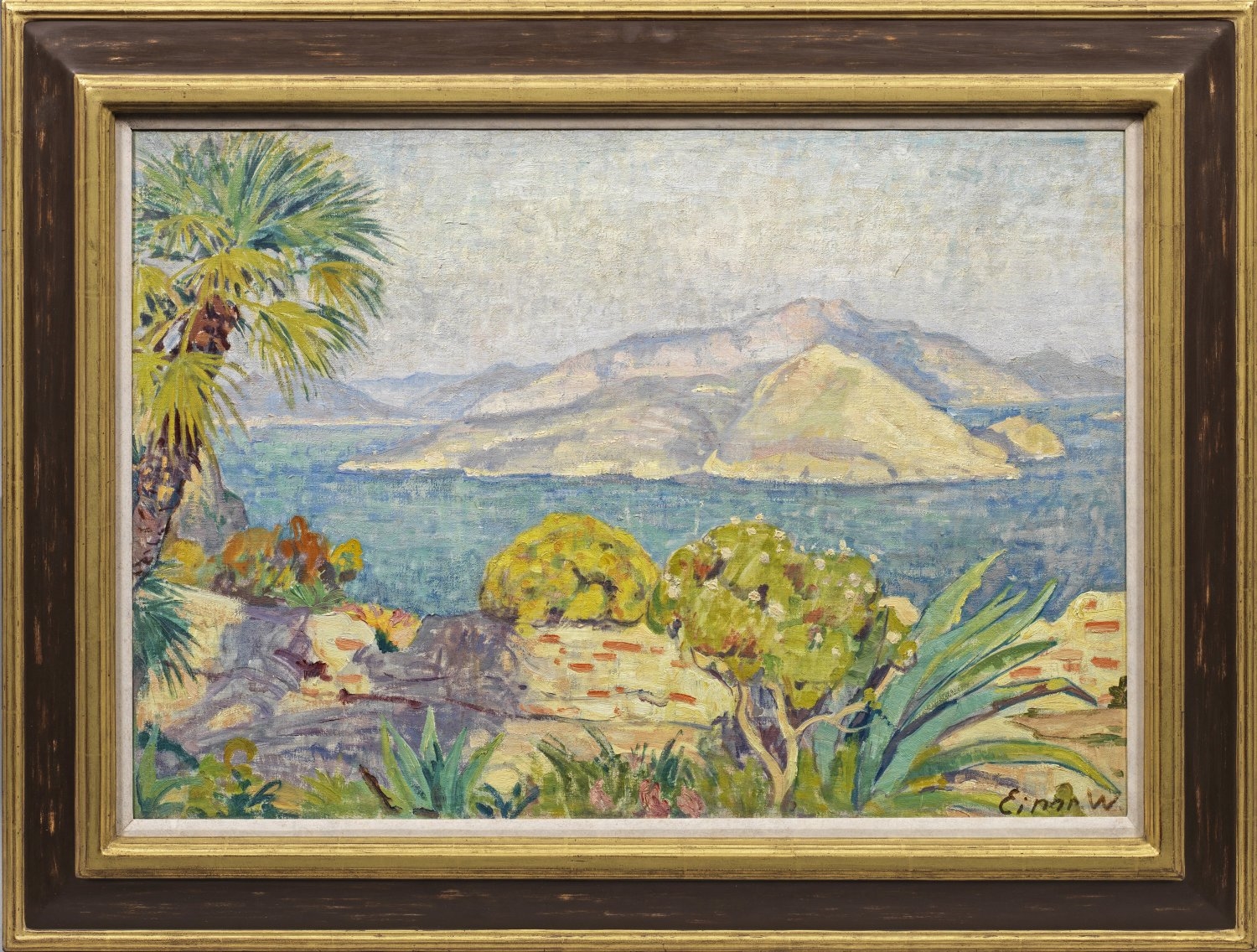 Lili Elbe | Küstenlandschaft an der Riviera | MutualArt