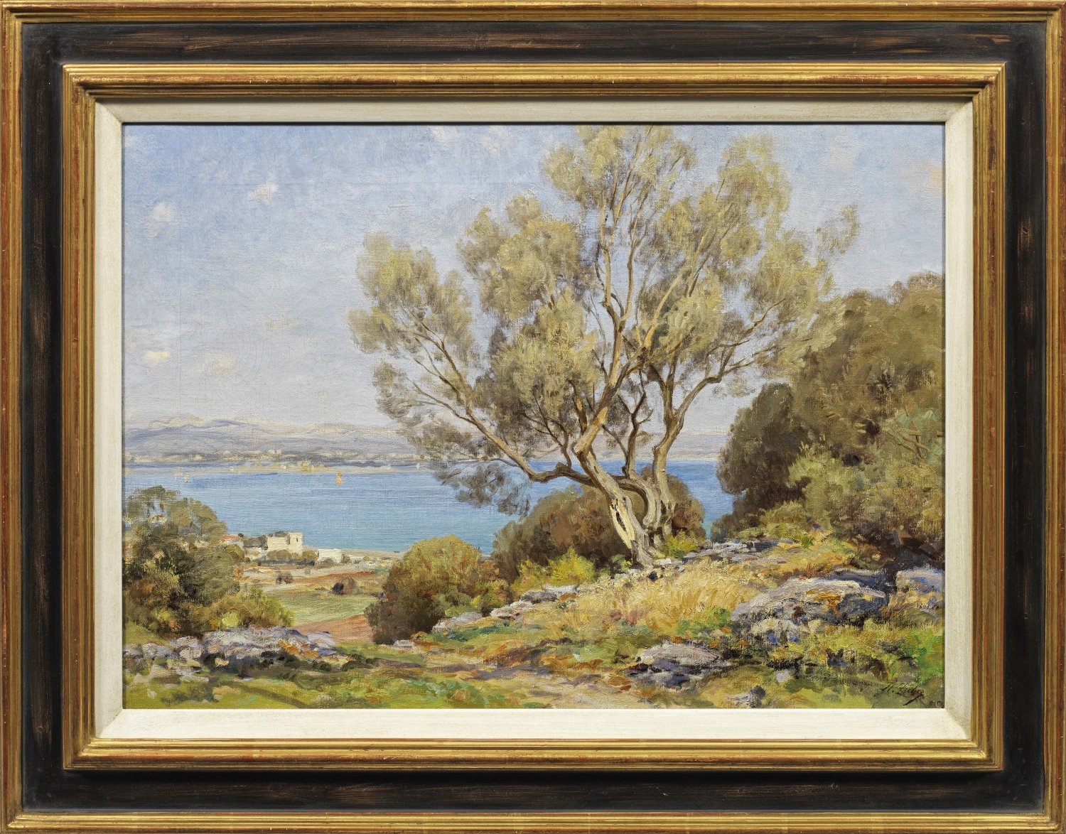 Henri Zuber | Morgenstimmung bei Antibes | MutualArt