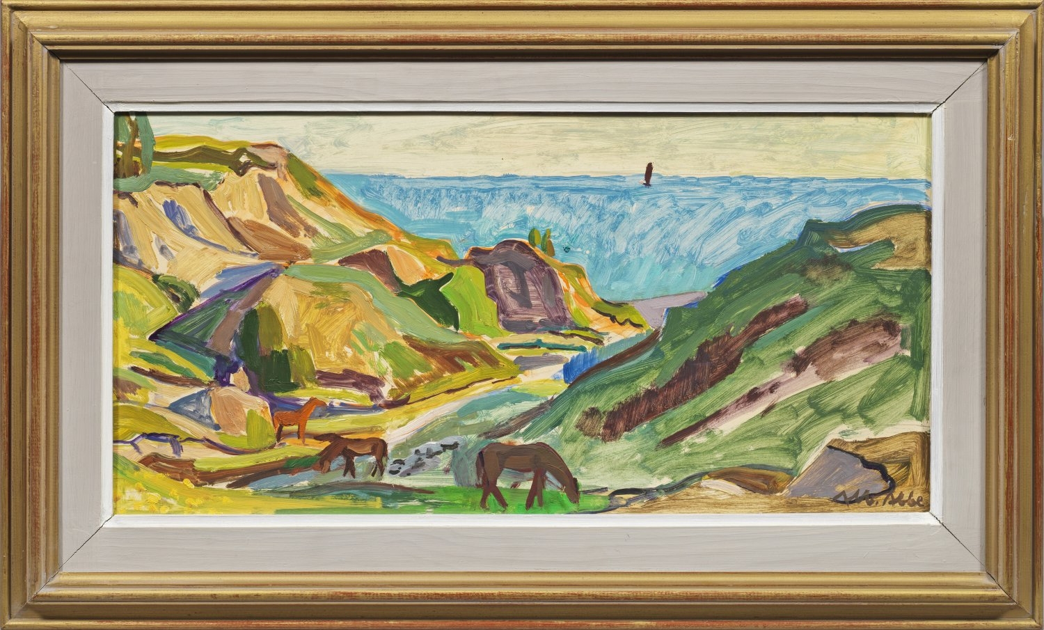 Albert Abbe | Från Glumslövs backar (Von Glumslövs Hängen) | MutualArt