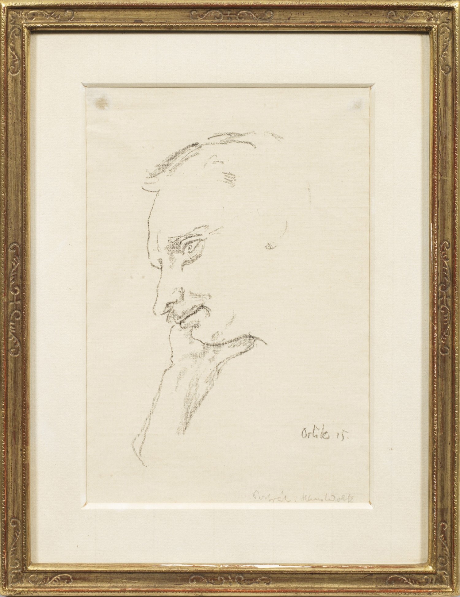 Emil Orlik | Porträt: Hans Wolff | MutualArt