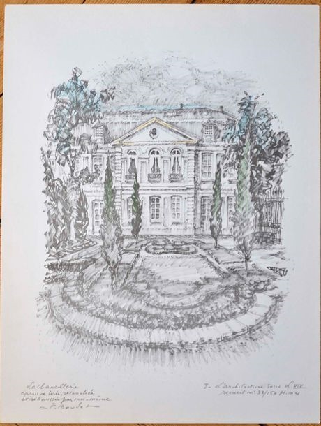 Pierre Boudet | The Chancellery at Versailles | MutualArt