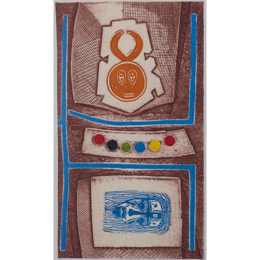 Nathaniel Bustion | Mask Series II (1983) | MutualArt