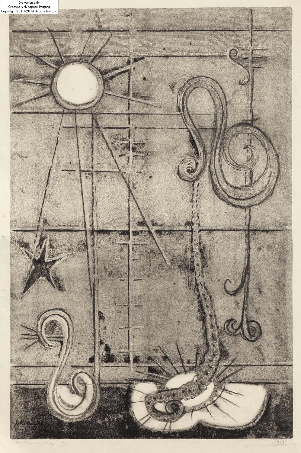 Janina Kraupe-Świderska | Metamorphosis XI (1955) | MutualArt