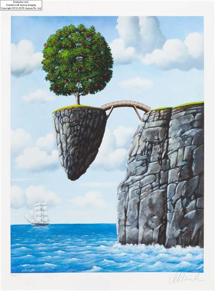 Rafal Olbinski | Emotional Side of Reflection | MutualArt