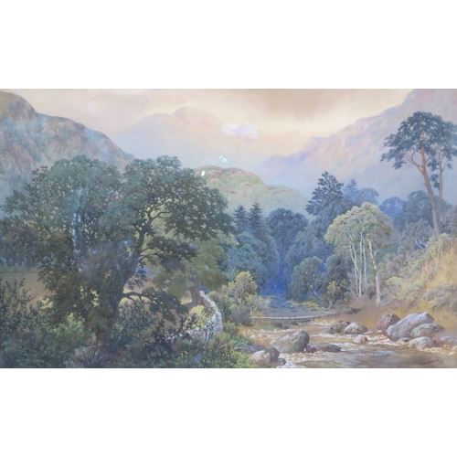 Robert Frier | River valley landscape (1871) | MutualArt