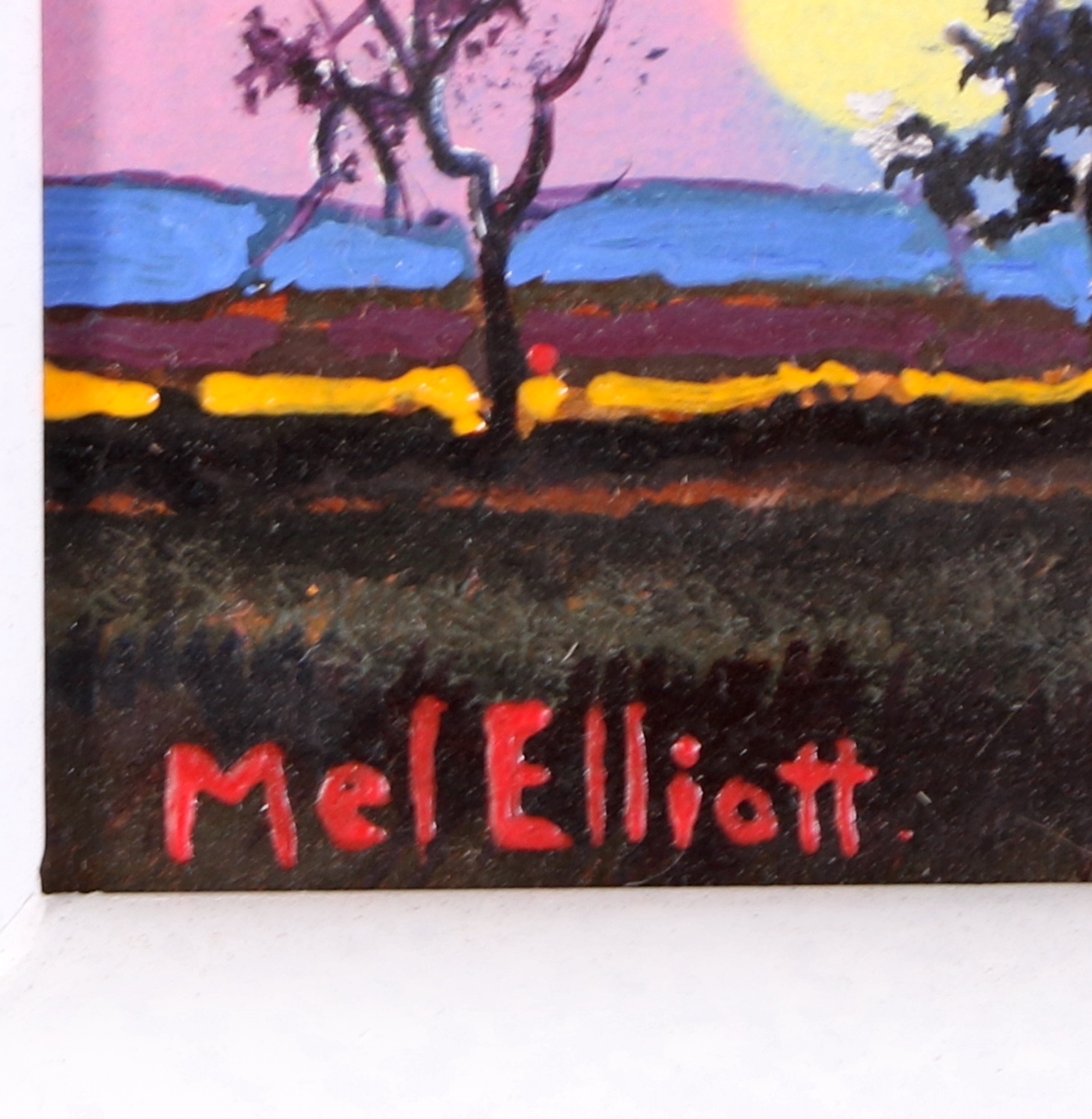 Mel Elliott | ANIMAL PROFILES AT DUSK | MutualArt