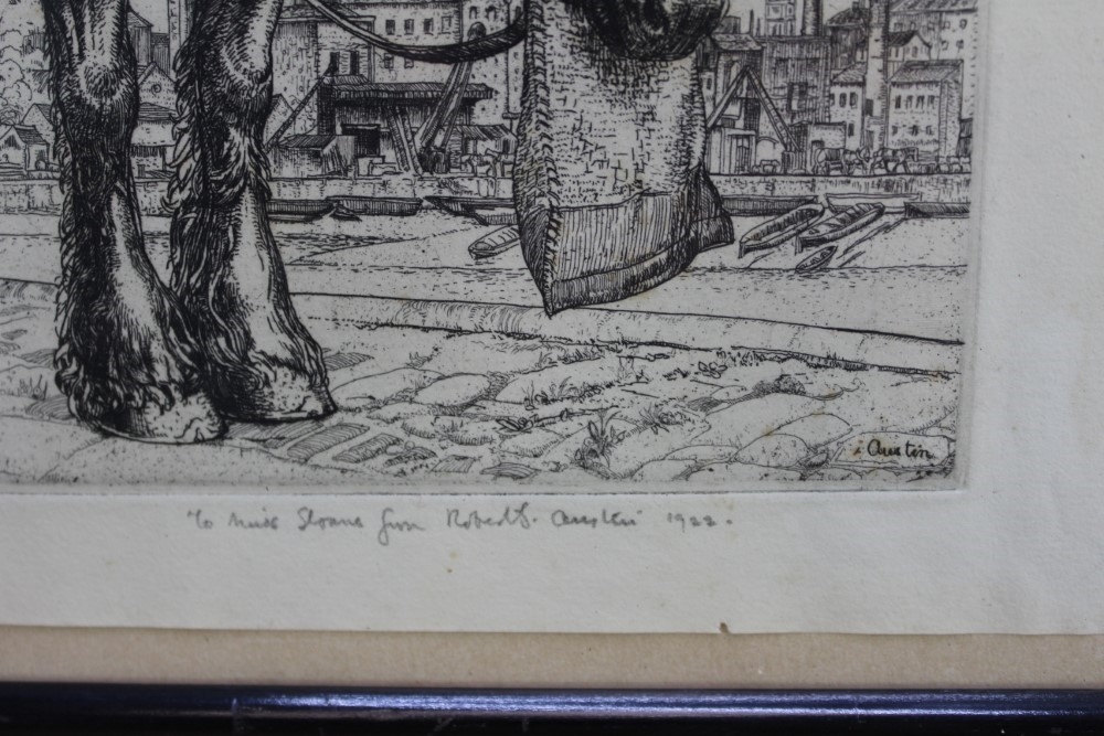 Robert Sargent Austin | The Trace Horse signed (1922) | MutualArt