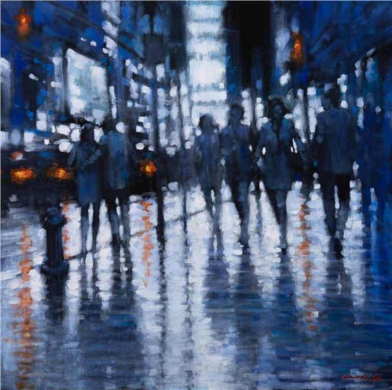 David Hinchliffe | City Nights | MutualArt