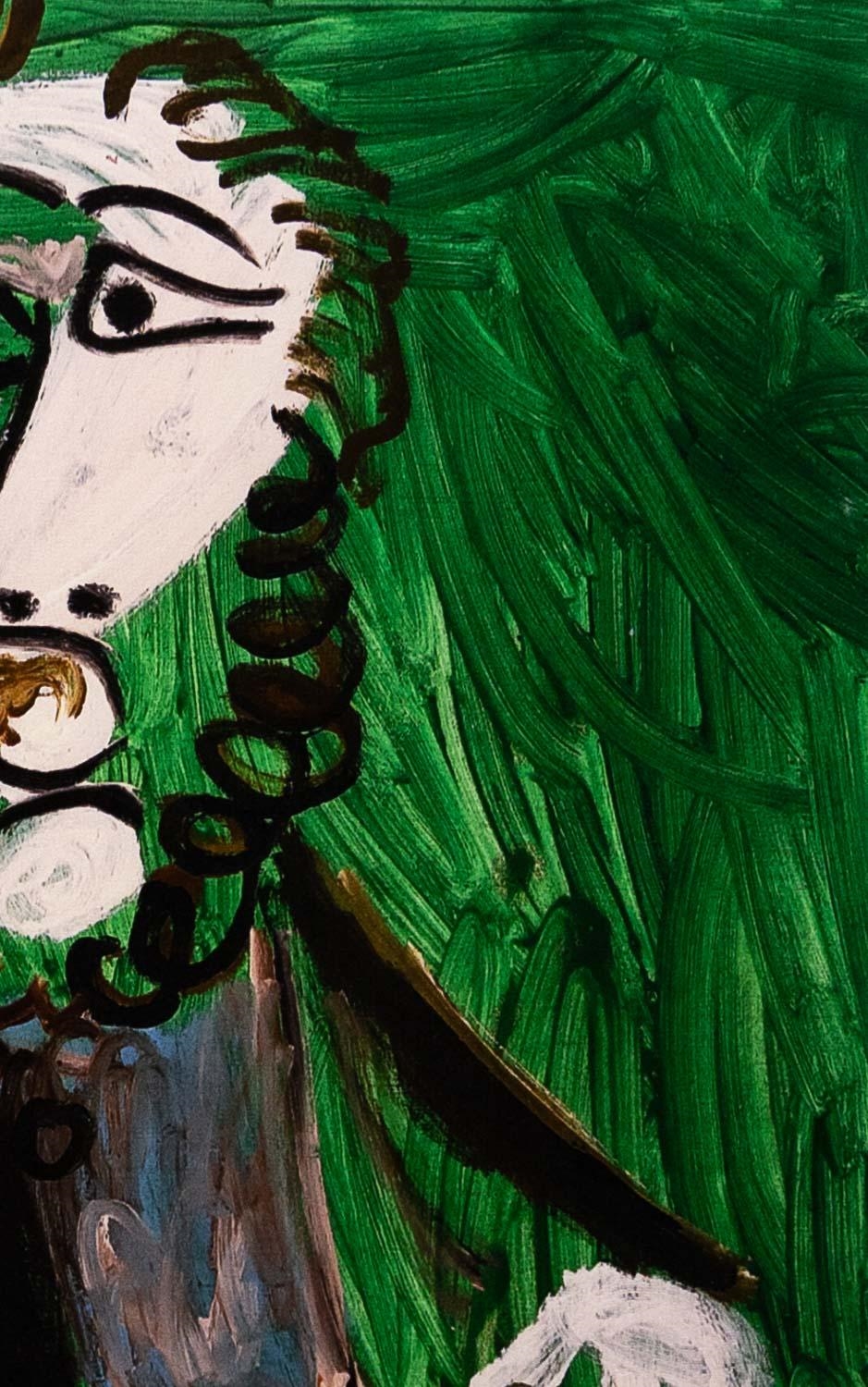 Pablo Picasso | Seated Man with Pipe | MutualArt