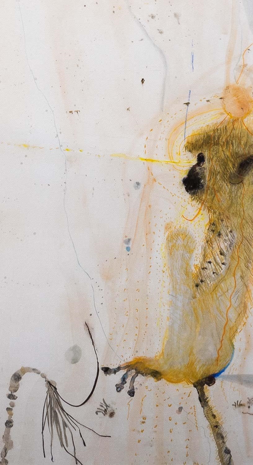 John Olsen | Monkey & Giraffe | MutualArt