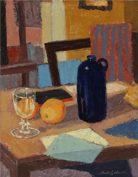 Herdis Gelardi | Still life in interior | MutualArt