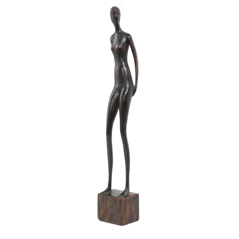 Otto Pedersen | Standing female figure | MutualArt