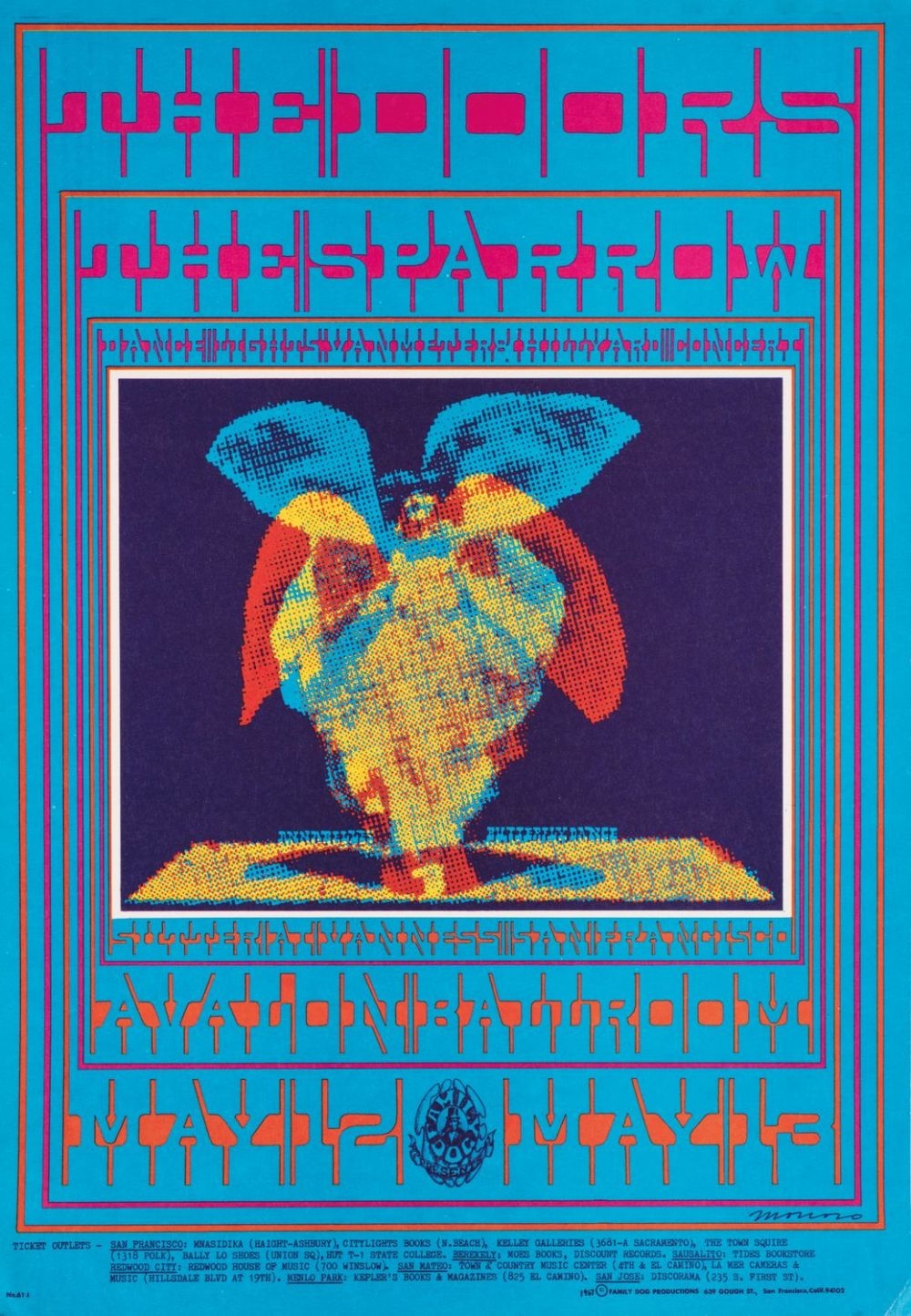 Victor Moscoso | DOORS (1967) | MutualArt