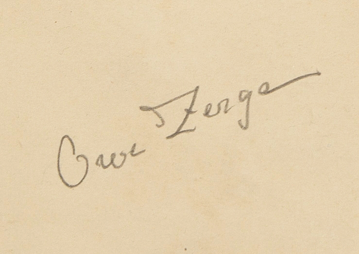 Owe Zerge | Portrait of a man | MutualArt