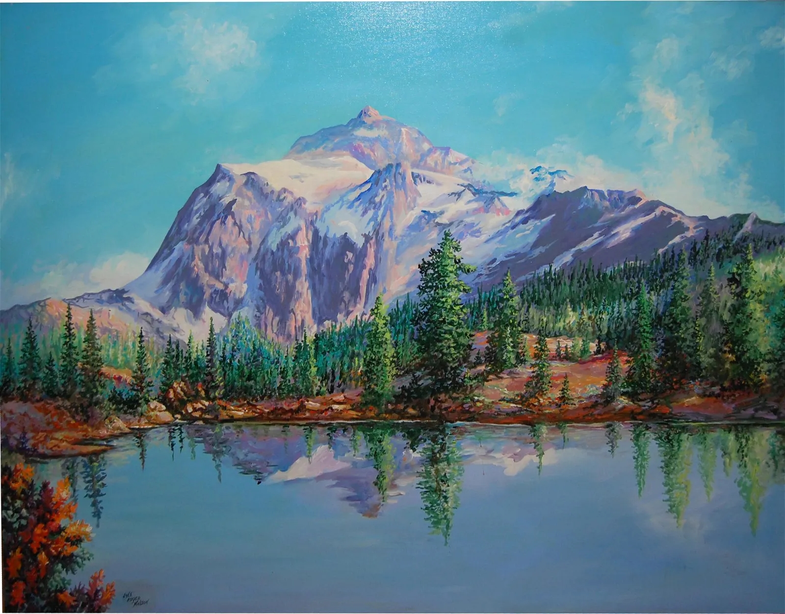 Lyle Roger Nelson | North Ridge Mountains (1894) | MutualArt