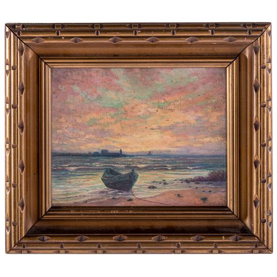 Walter Whitcomb Thompson | Sunset - Lake Porpoise, Maine | MutualArt